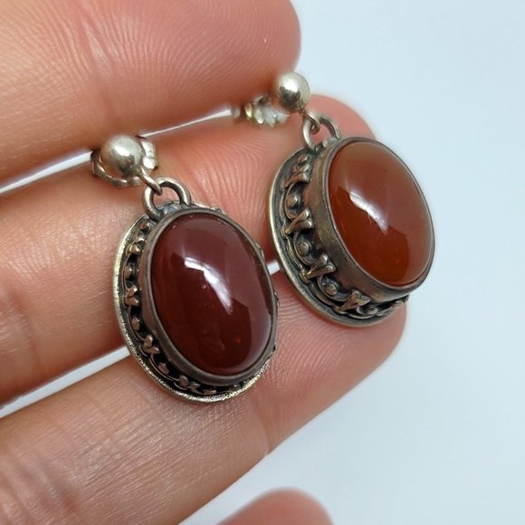 Carolyn Pollack | Jewelry | Carnelian Sterling Earrings By Relios ...